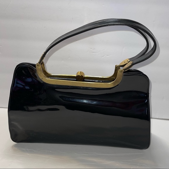 Triangle New York | Bags | Vintage Bag By Triangle New York Purse Black ...